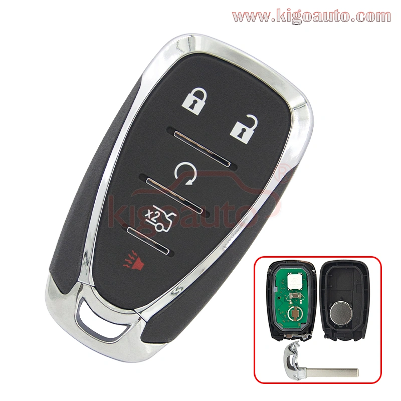 FCC HYQ4ES smart key 5 button 433mhz for 2021-2022 Chevrolet Camaro ...