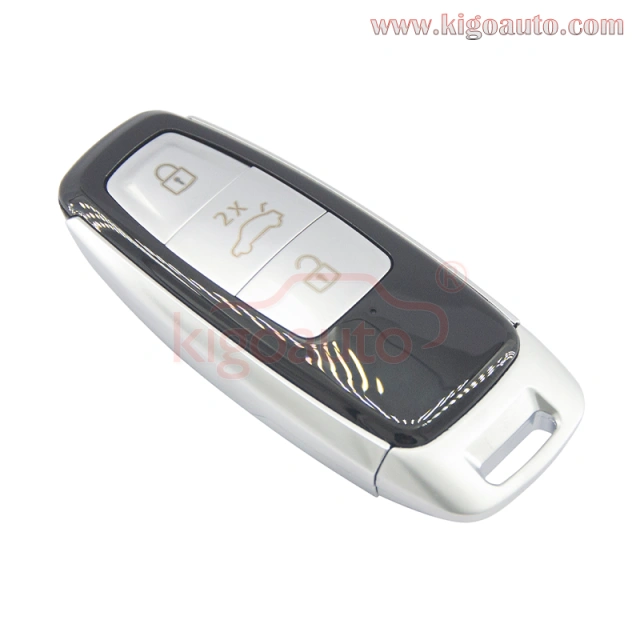 4N0959754 Smart key shell 3 button for Audi A6 C8 A7 A8 Q8 2017-2020