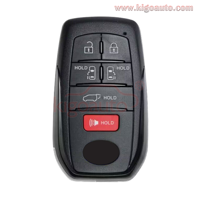 FCC HYQ14FBX Smart Key shell 6 Button for 2021-2022 Toyota Sienna ...