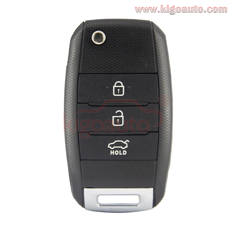 PN: 95430-A7101 Flip remote key 3 button 433MHZ FSK for Kia Cerato 2014 ...