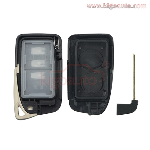 FCC BP1EW BG1EW Smart key case 3 button for Lexus RX350 RX450HL LX450D LX570 LX460 NX200