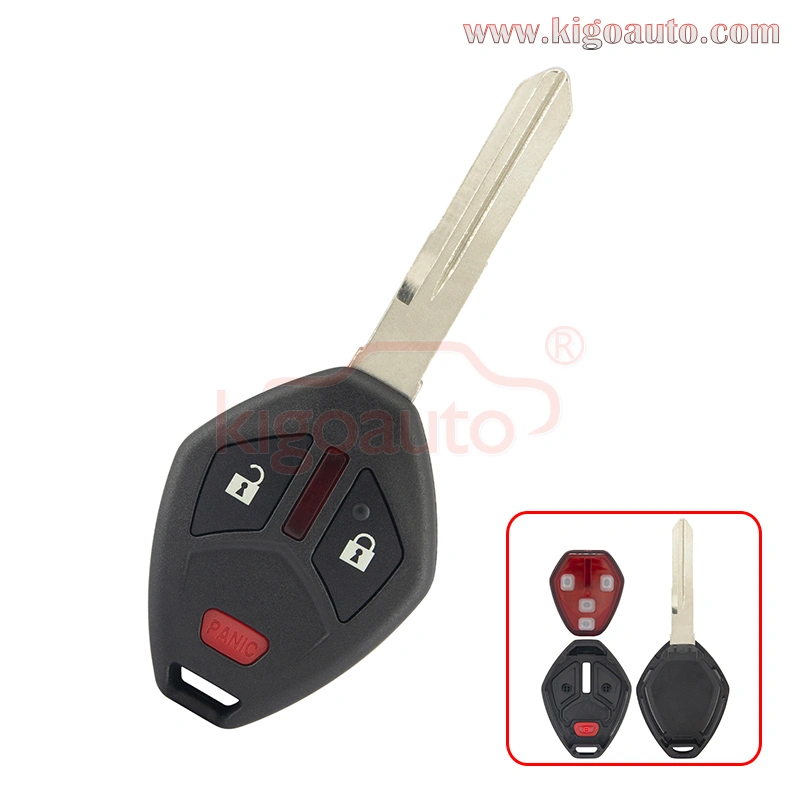 (straight blade)FCC OUCG8D-620M-A Remote key 3 button MIT6 blade 313 ...