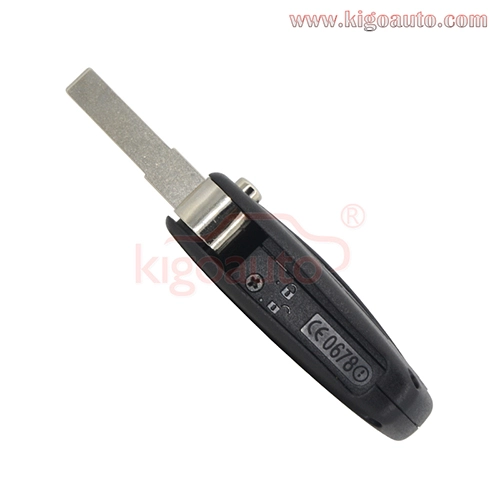 Flip remote key shell 3 button SIP22 blade for Fiat Punto Ducato Stilo ...