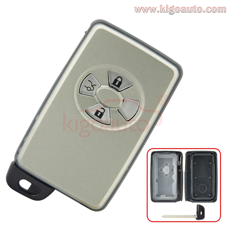 Smart key case 3 button for Toyota Camry,Toyota