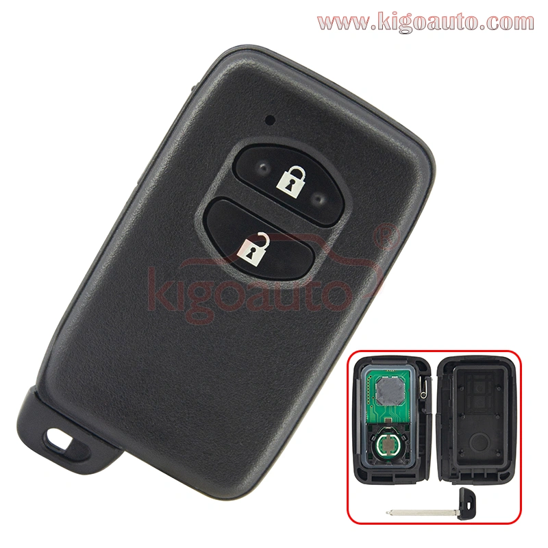 PN 89904-47190 / 89904-0F010 / 89904-47170 Smart key 2 button 433Mhz ...