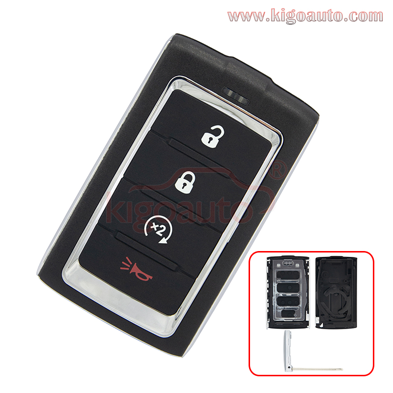 FCC M3NWXF0B1 smart key case 4 button for Jeep Wagoneer 2021,Jeep