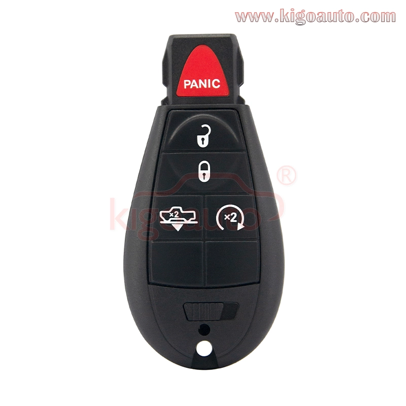 PN 68159655 / FCC GQ4-53T fobik key remote 5 button 433Mhz 46 chip for ...