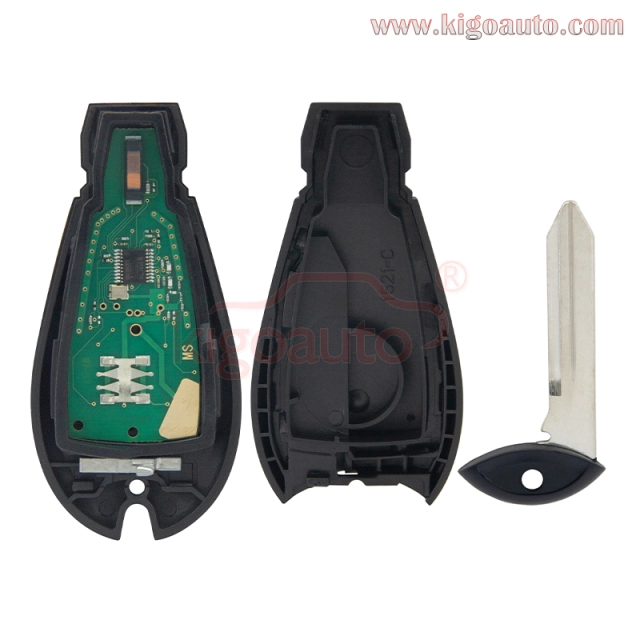 PN 68159655 / FCC GQ4-53T fobik key remote 5 button 433Mhz 46 chip for ...