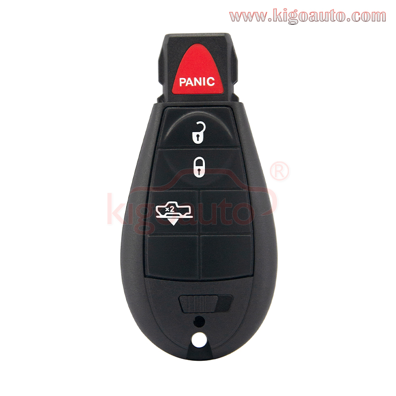 PN 68159654 / FCC GQ4-53T fobik key remote 4 button 433Mhz 46 chip for ...