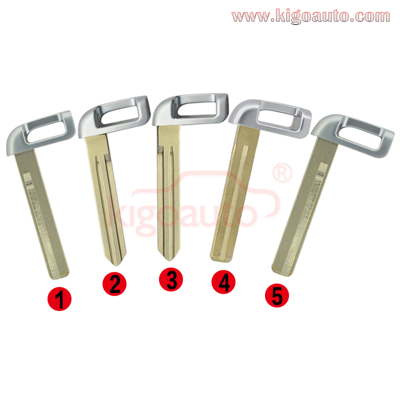 Smart key blade for Hyundai Sonata 81996-1R020 81996-2M020 81996-3S020