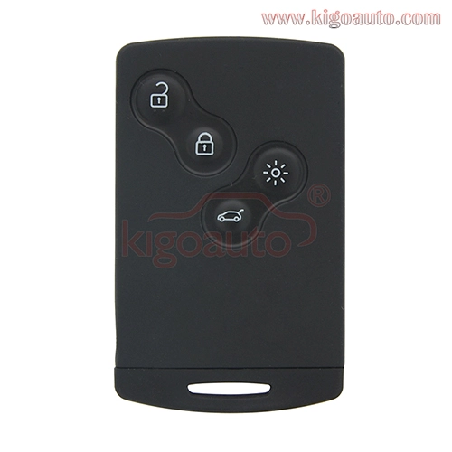 P/N 285970037R Smart Card Key Shell Case 4 button for Renault Koleos