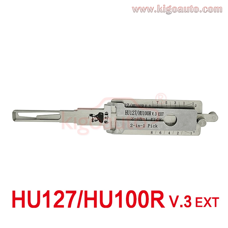 Lishi 2-in-1 Pick HU127 / HU100R V.3 EXT