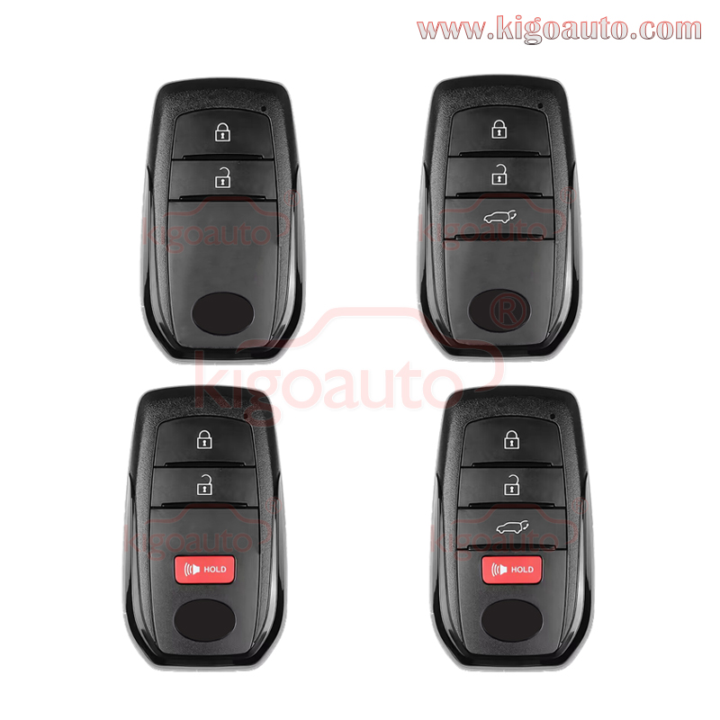 FCC HYQ14FBW Smart Key shell 4 Button for 2022 Toyota Corolla Cross PN ...