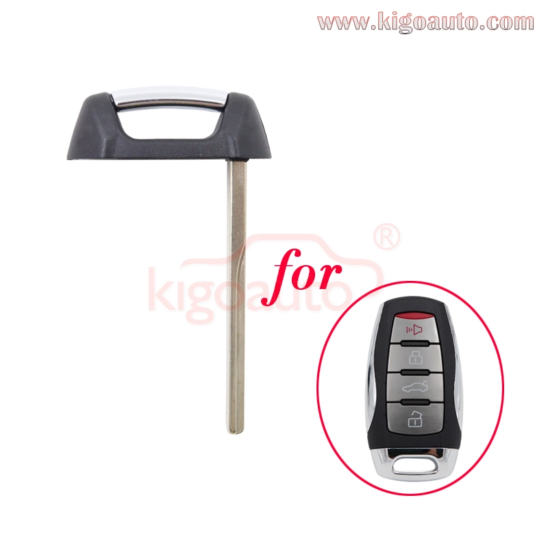 Emergency Uncut Key Blade HU198 for Haval H7 H8 2018-2022,Others