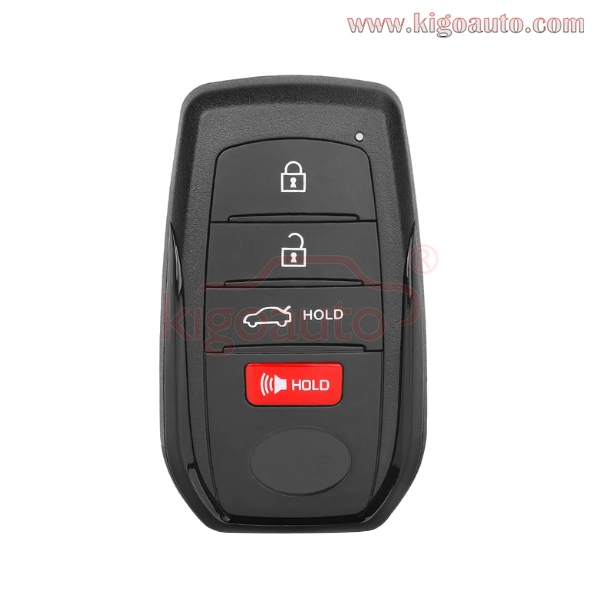 FCC HYQ14FBW Smart Key shell 4 Button for 2023-2024 Toyota Corolla PN ...