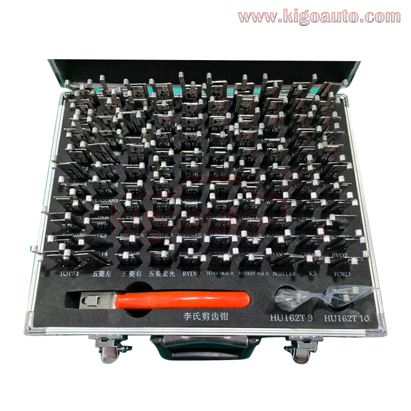 Lishi tool box Set Full Lishi 2 in 1 Auto Pick and Decoder 112 pieces ...