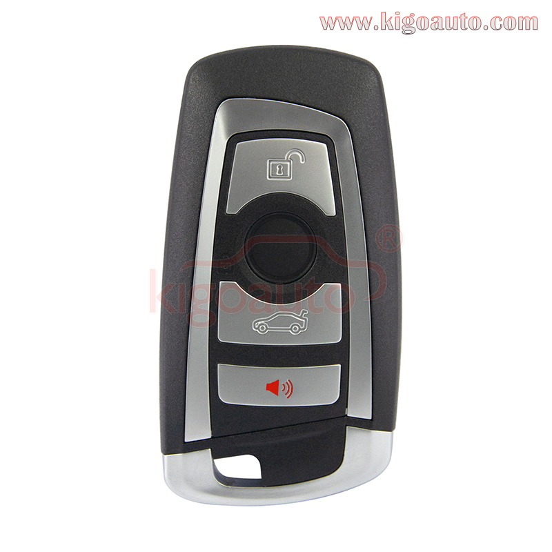 YGOHUF5662 Smart key 4 button 315Mhz PCF7945 / PCF7953 chip for BMW 3 5 ...