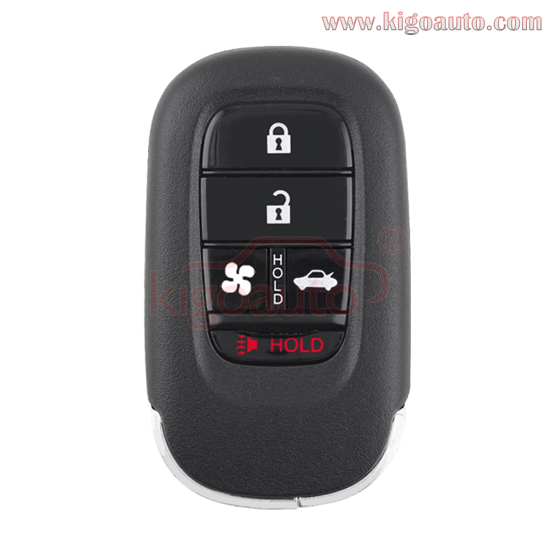 FCC KR5TP-4 Smart Key 5 Button 434 MHz 4A chip For Honda Accord Civic ...