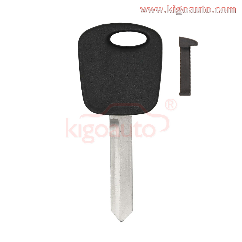 Transponder key blank no chip for Ford H72 H74 H75 H86 with chip holder