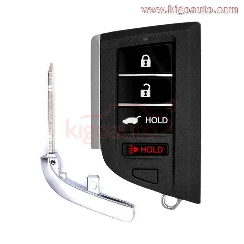 FCC KR5TP-2 Smart key 4 button Hatch 433mhz 4A chip for 2022 - 2023 ...