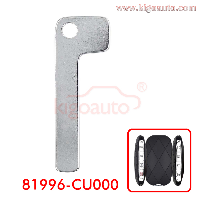 PN: 81996-CU000 Emergency Key for 2023 Hyundai Genesis GV60