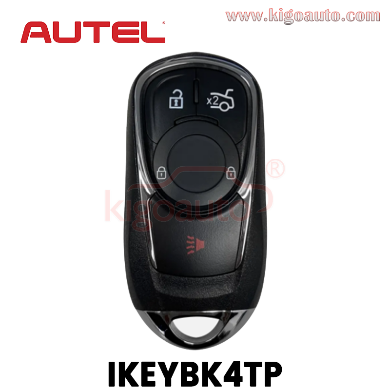 Autel MaxiIM iKey Universal Smart Key Premium Style for Buick 4 button IKEYOL004AL / IKEYBK4TP