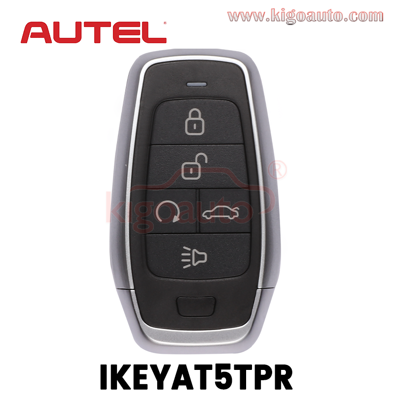 Autel MaxiIM iKey Universal Smart Key Standard Style 5 Button IKEY ...