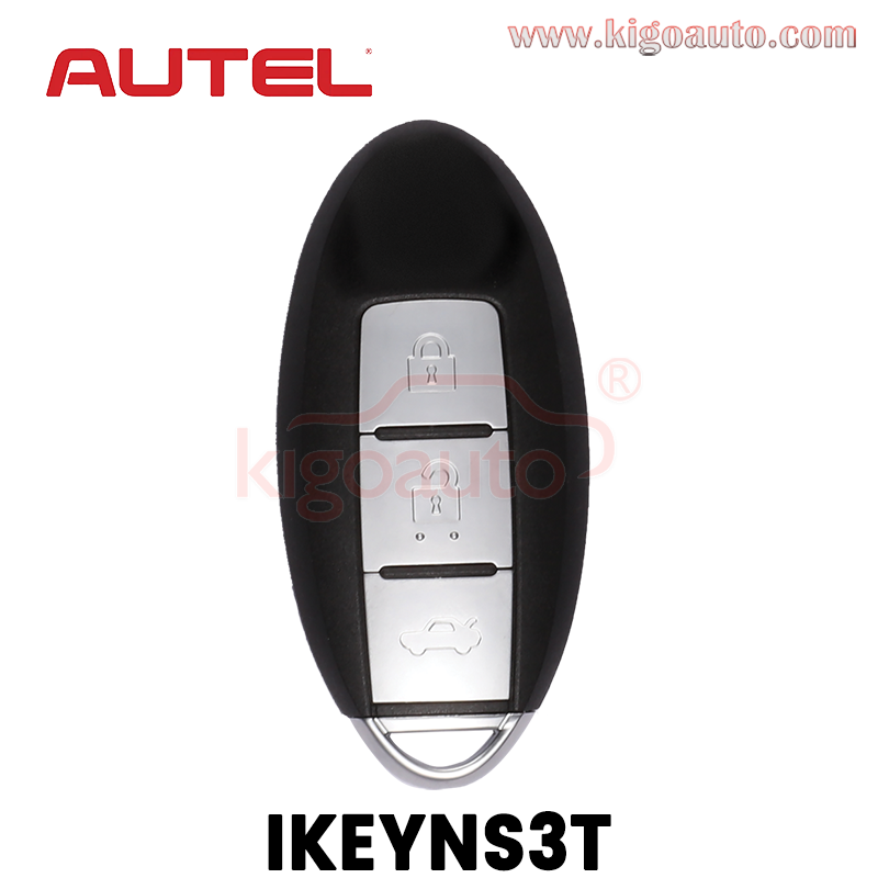 Autel MaxiIM iKey Universal Smart Key Premium Style for Nissan 3 button IKEYNS003AL / IKEYHY3T