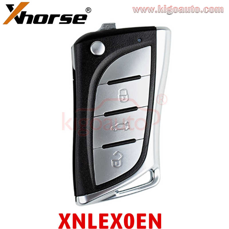 Xhorse XNLEX0EN Wireless Universal Flip Remote Key 3 Buttons Lexus ...