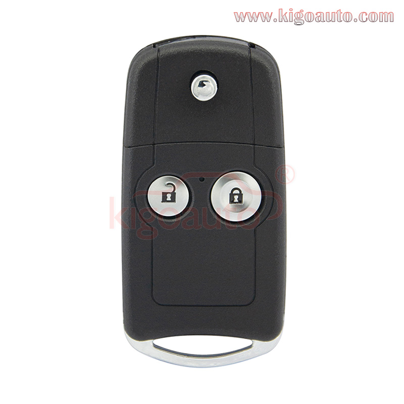 35113-SWA-E00 Flip Remote Key 2 button 433MHz ID46 Chip for 2011-2014 ...