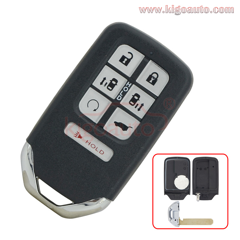 FCC KR5T4X Smart key 7 button 433mhz for 2021-2022 Honda Odyssey PN ...