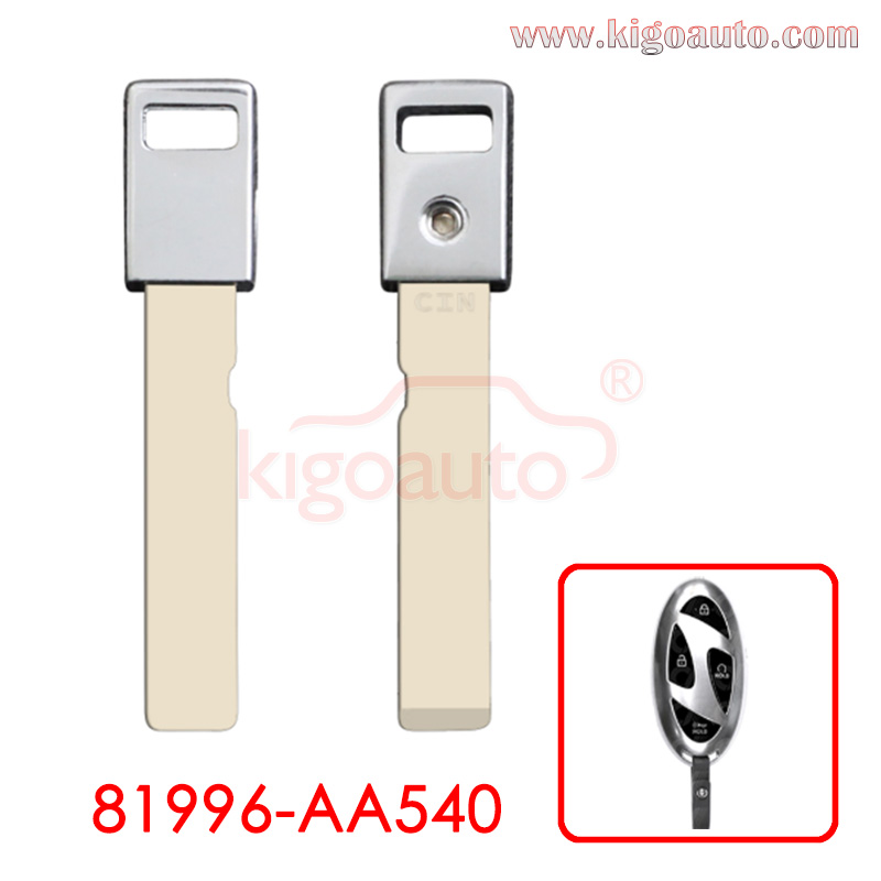 PN: 81996-KL010 Emergency Key Blade for 2023 Hyundai Ioniq