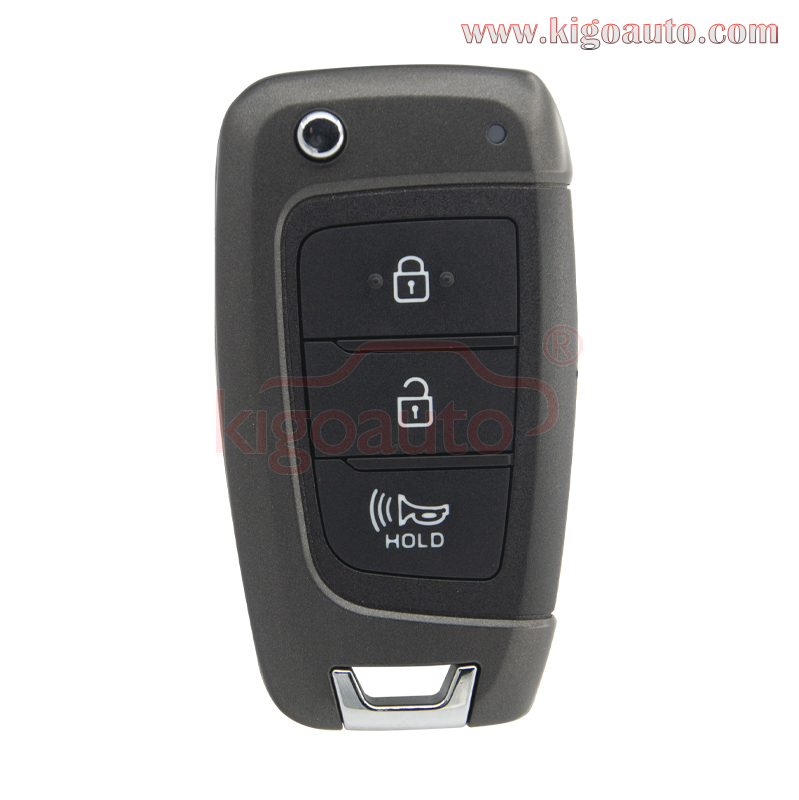 PN: 95430-S8500 Remote Flip Key 3 Button 433MHz for 2020-2024 Hyundai ...