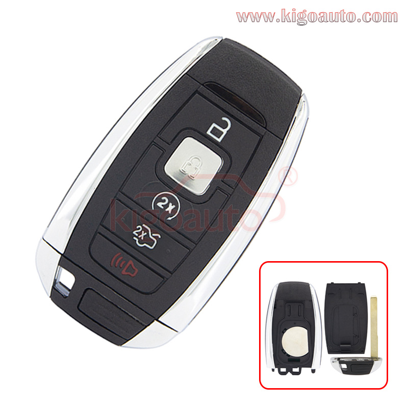 FCC M3N-A2C940780 Smart key 902mhz 5 button ID49 for 2017-2021 Lincoln ...