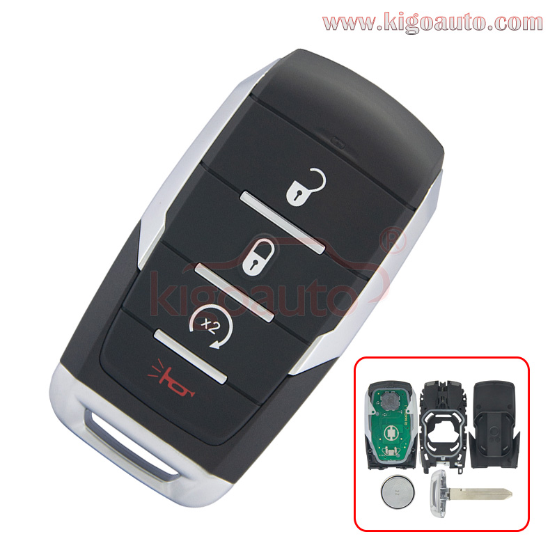 FCC OHT-4882056 Smart key 433.9mhz 4A chip 4 button for 2019 2020 2021 ...