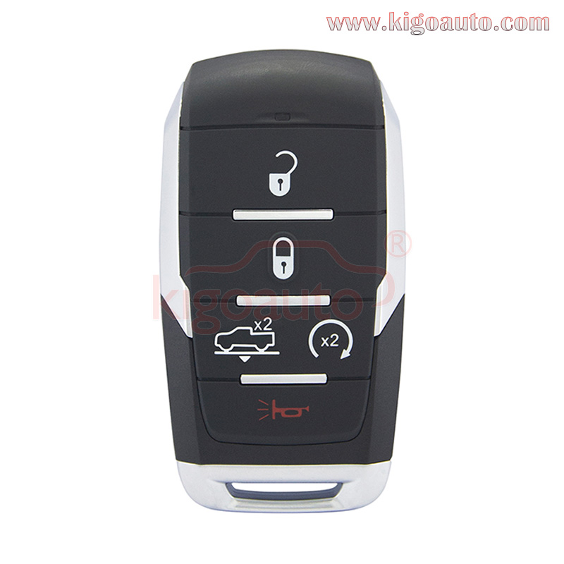 FCC OHT-4882056 Smart Key 5 Button 433mhz 4A chip for 2019-2021 Dodge ...