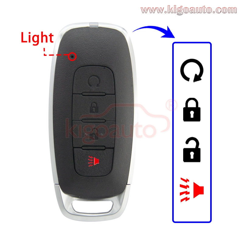 PN: 285E3-6RA5A Smart Key 4-Button 434mhz 4A chip For 2023-2024 Nissan ...