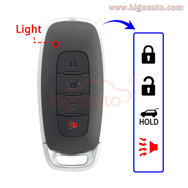 S180146105 PN: 285E3-5MR3B Smart Key 4-Button 433MHZ For 2023 Nissan ...