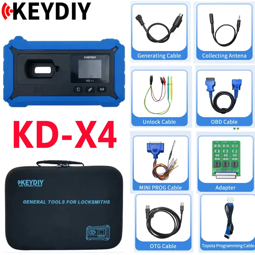KEYDIY KD-X4 key programmer Car Key Chip Programmer KEYDIY Multi ...