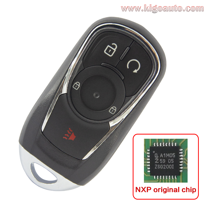 FCC HYQ4ES PN 13530513 433mhz / HYQ4AS PN 13534465 315mhz smart key 4 ...