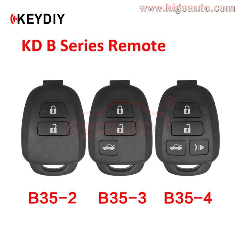 B35 B35-2 B35-3 B35-4 KD KEYDIY B Series Multi-functional Remote Control