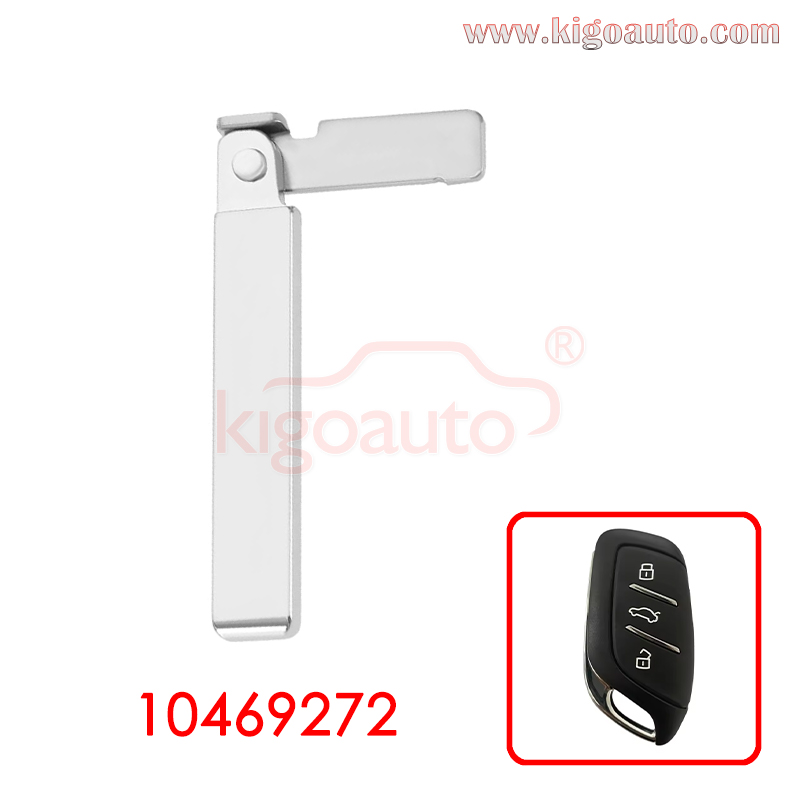 PN:10469272 Emergency Key Blade for 2015-2019 MG ZS MG4 MG5 Roewe RX3 RX5