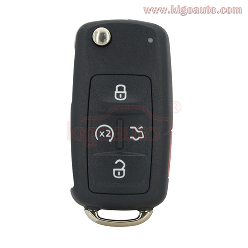 PN 561837202J FCC NBGFS93N Keyless Go Flip Remote Key 5 button 315 MHz ...