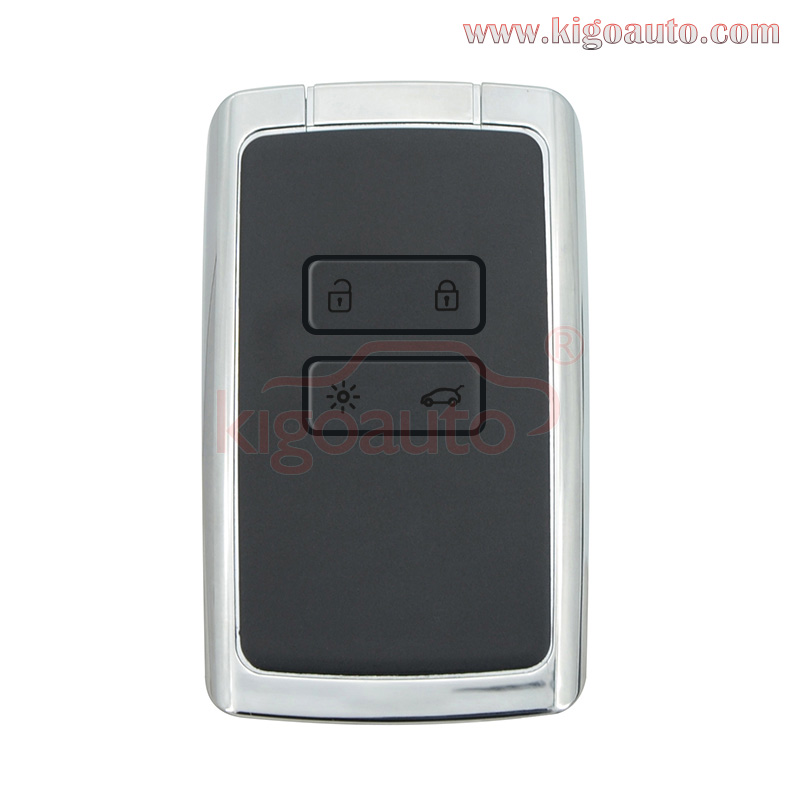 PN 285979827R Smart key Card 4 button 433mhz Hitag AES 4A-NCF29A1M chip ...