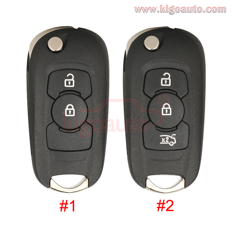 Remote Flip Remote Key 2 Button / 3 Button HU100 For Opel Vauxhall Astra K