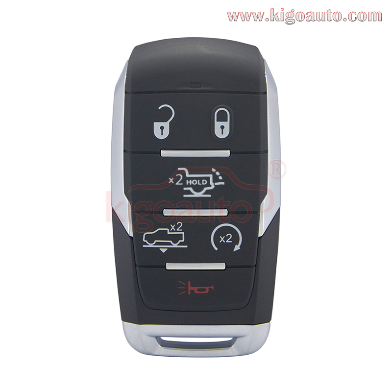 FCC OHT-4882056 Smart key 6 Button 433Mhz 4A Chip for 2025-2026 Dodge ...