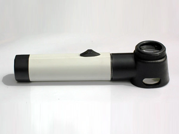 Handheld Magnifier C-651 Series with LED light Illumination with Reticle