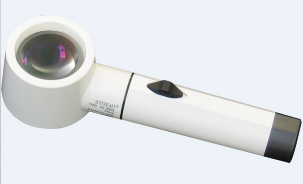 Hand held Magnifier C690 Series with light Illumination aspheric ...