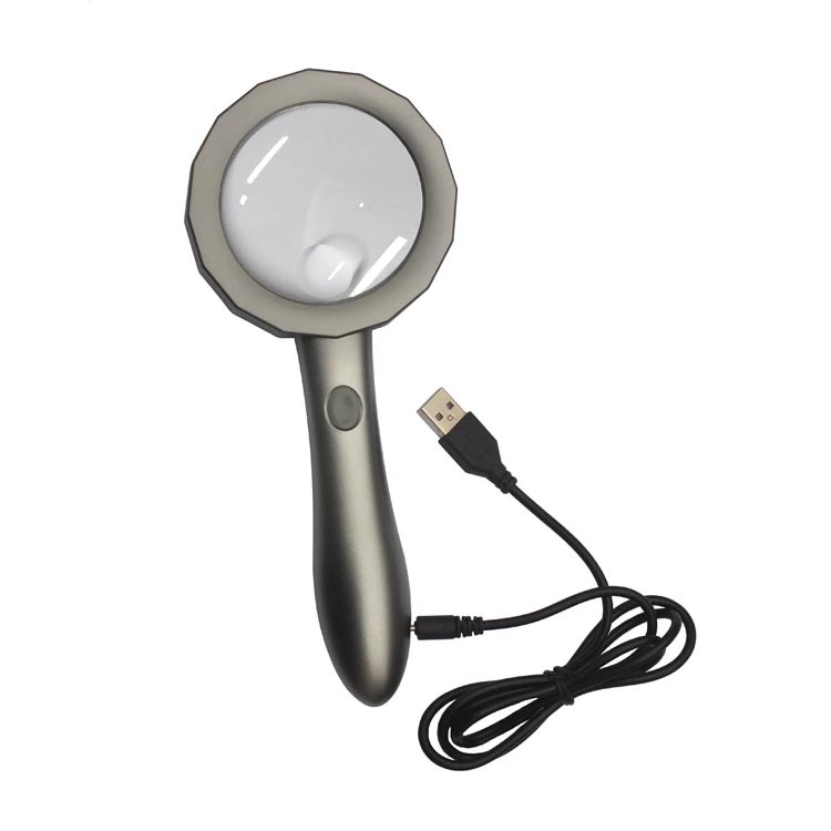 Handheld bifocals magnifier C-683 Series with light illumination