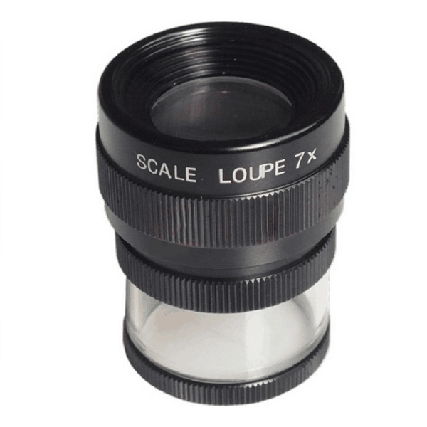 Standing magnifier 7.0X 10X with glass scale C-8013 /C-8014